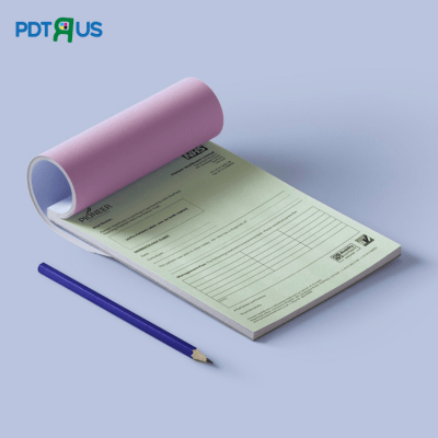 NCR Receipt Perforated Books Duplicate Carbonless NCR